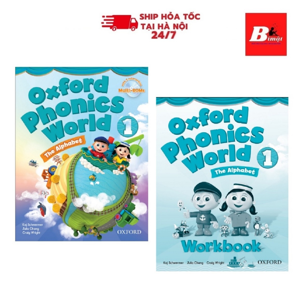 Book - Complete Combo Set of 2 English books - Oxford Phonics World 1 ...