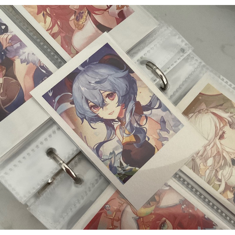 [Arist Goods] Pola Genshin Ganyu Artist Kyomon Card Genshin Impact ...