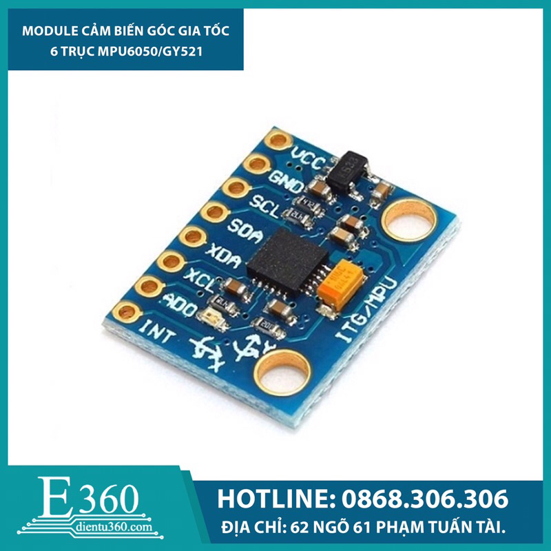Mpu6050/gy521 6-axis angle acceleration sensor circuit | Shopee Philippines