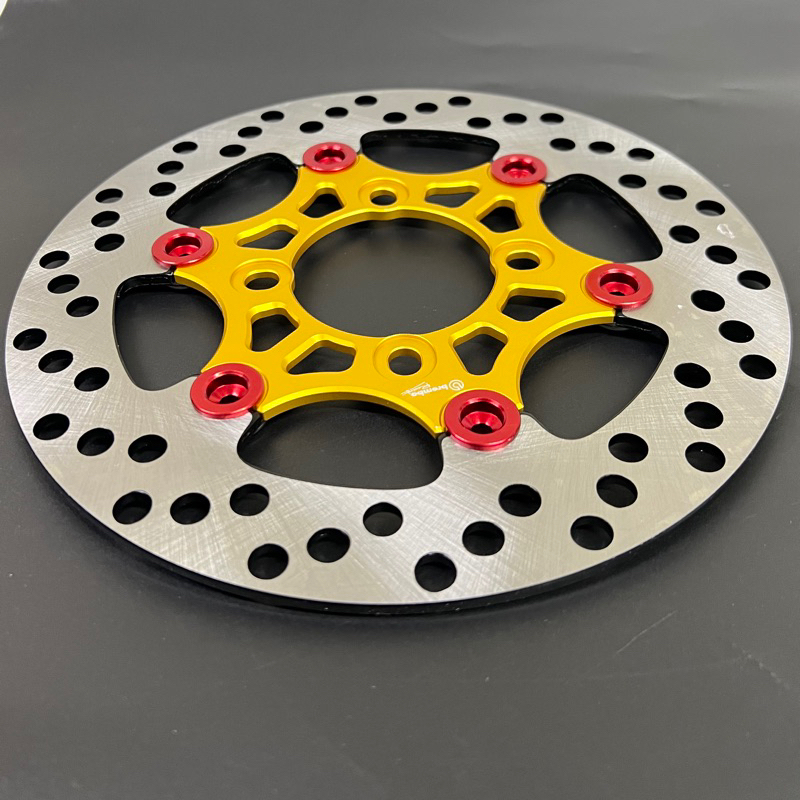 4-hole disc size 220mm mounted like original for Wave, Dream, Sirius ...