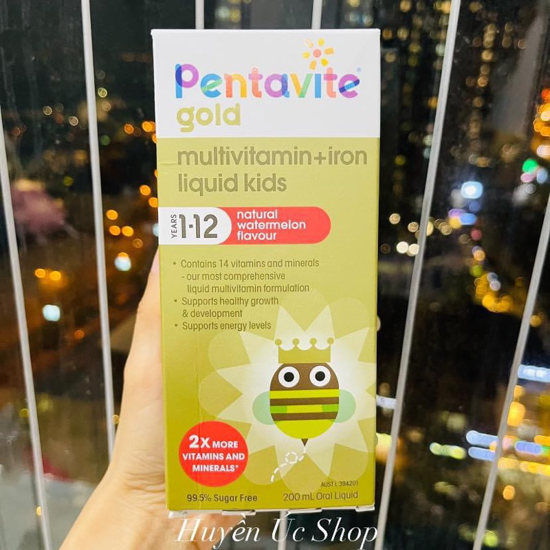 Pentavite Multivitamin and iron for children from 1 - 12 years old ...