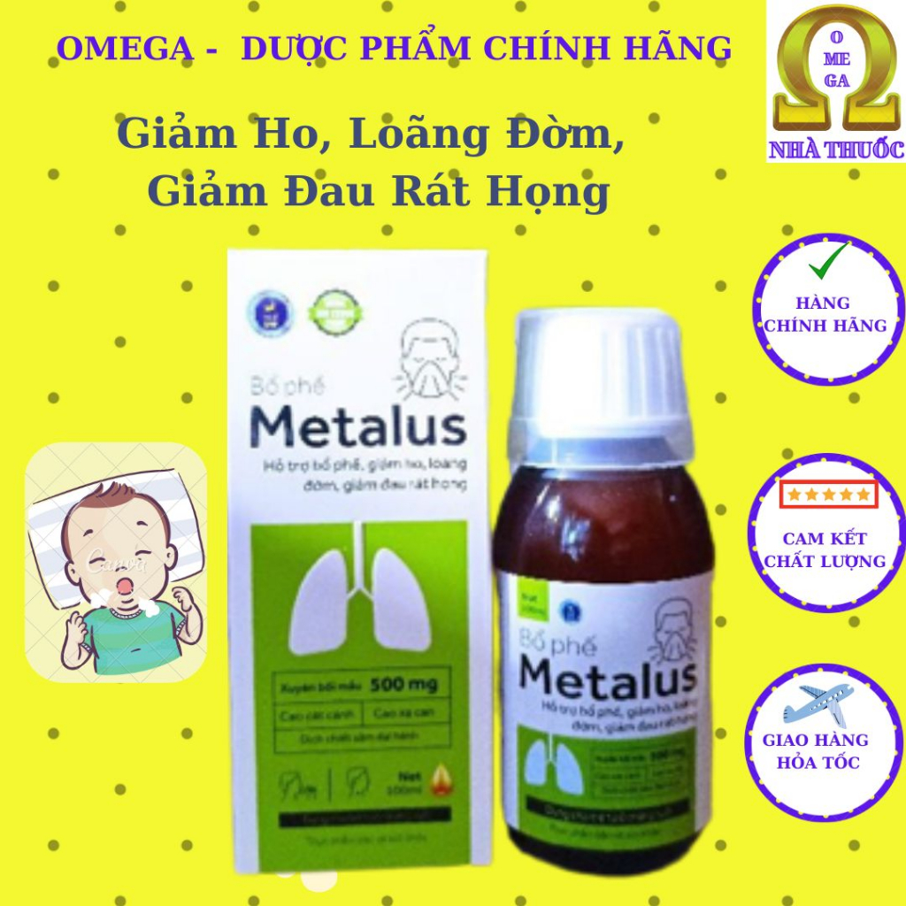 Metalus Lung Nourishing Cough Syrup for Children [Date 2027] - Supports ...