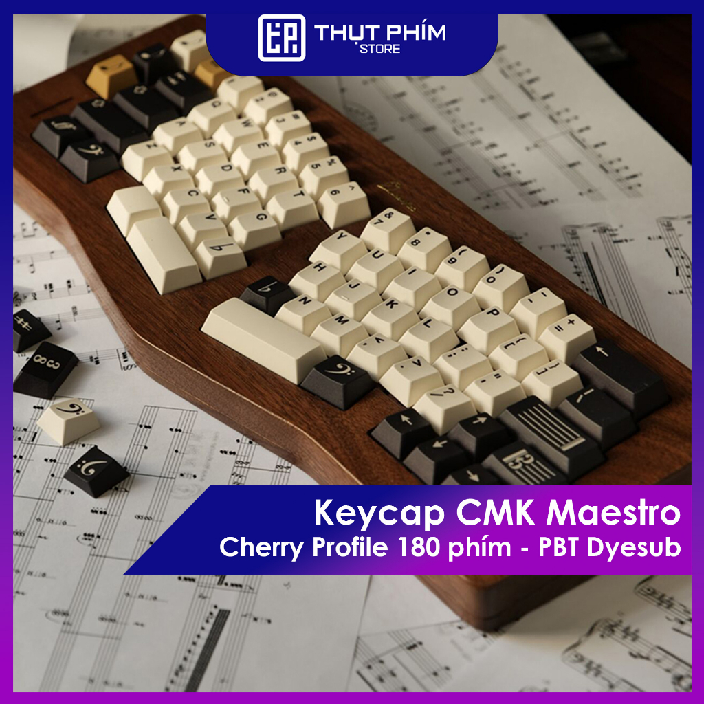 Cmk Maestro Keycap (Cherry profile/180 keys/PBT Dyesub) - Key ...