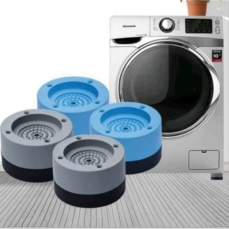 Washing machine rubber - 4-piece combo washing machine stand | Shopee ...