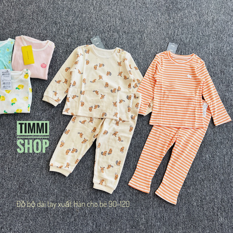 Moimoln Korean Ribbed Cotton Set with Many Genuine Korean Patterns Sets for Boys and Girls 1 to ...
