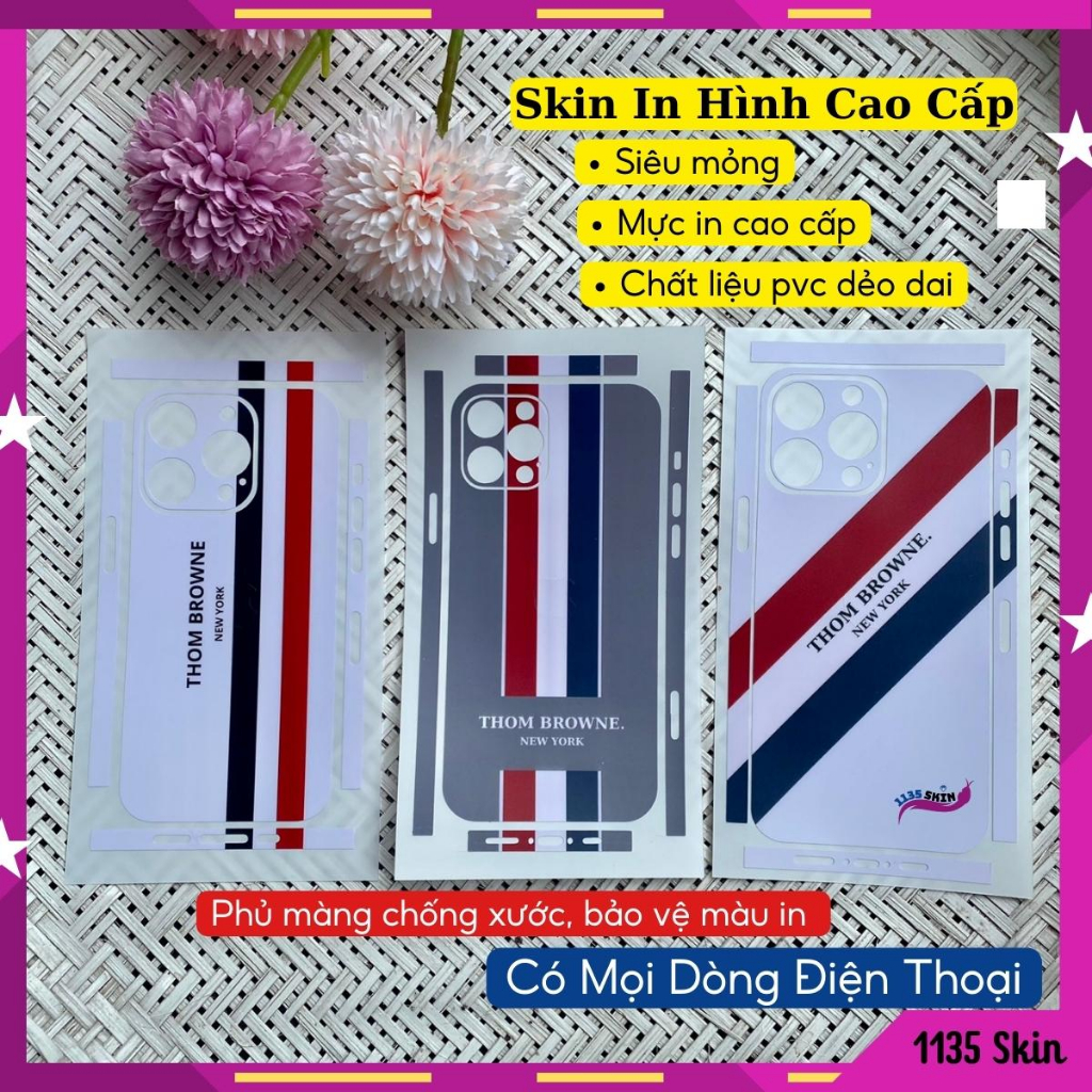 Printed phone stickers, iphone skin stickers, Skin Thom Browne ultra ...