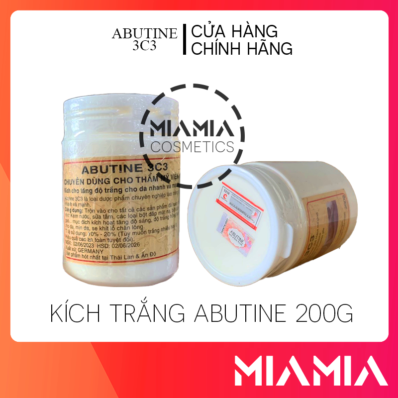 Genuine Thai Abutine 3c3 Yellow Body Whitening Cream 200g | Shopee ...