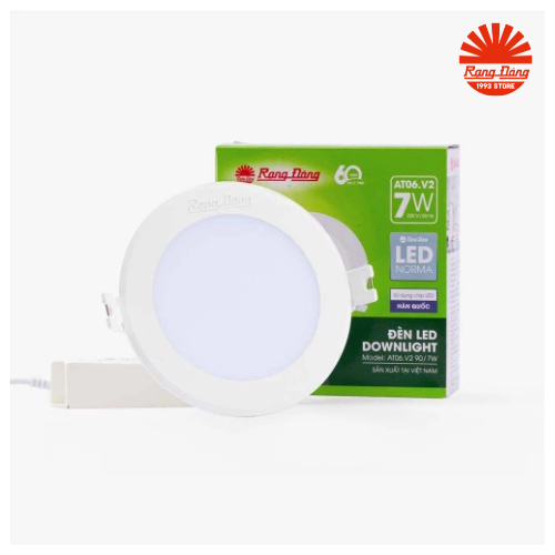 [NEW] Rang Dong LED 7W color changing ceiling Downlight, 90mm hole, Model: D AT02L DM 90/7W ...