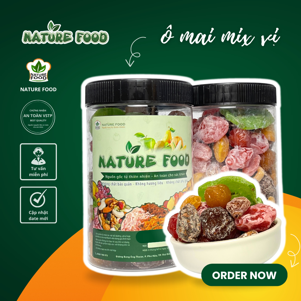 [500GR Box] DA LAT Apricot (XI MUI) MIX MANY FLAVORS NATURE FOOD ...