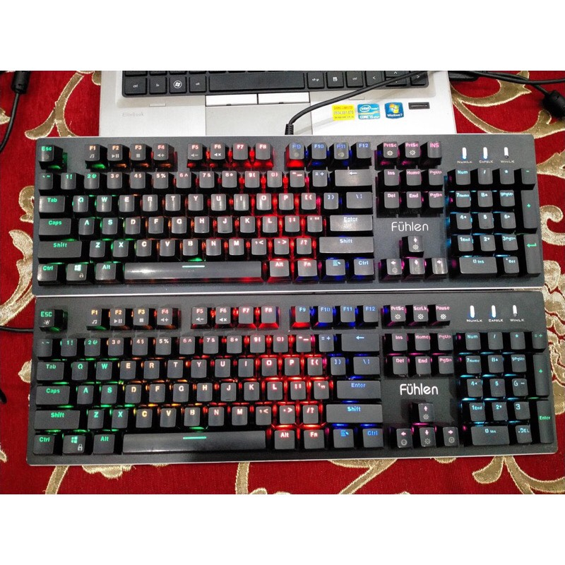 Old Fuhlen Eraser / Destroyer mechanical keyboard liquidated in good ...