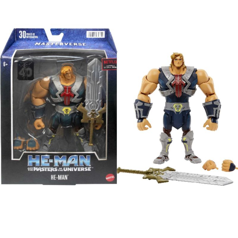 7 inch High He-Man Model With 30 Masterverse Couplings | Shopee Philippines