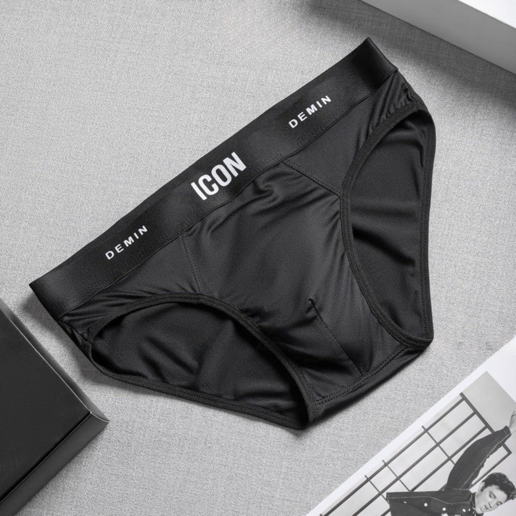 Men's triangle underwear, men's cold elastic briefs with high quality ...