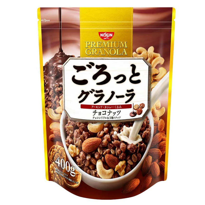 Nissin Premium Granola Japan Cereal 360g (2 Types) | Shopee Philippines
