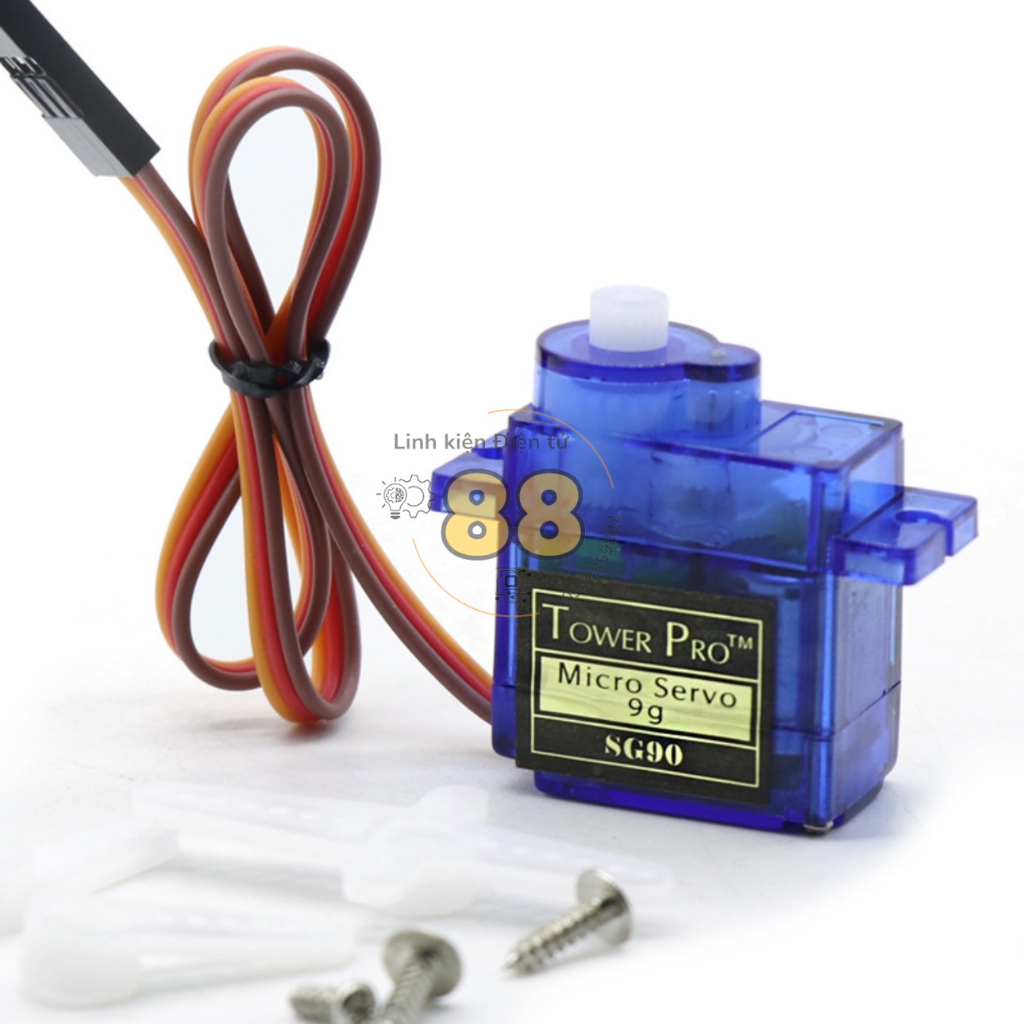 Sg90 Servo Motor - Green Servo 180 Degree Rotation Angle | Shopee ...