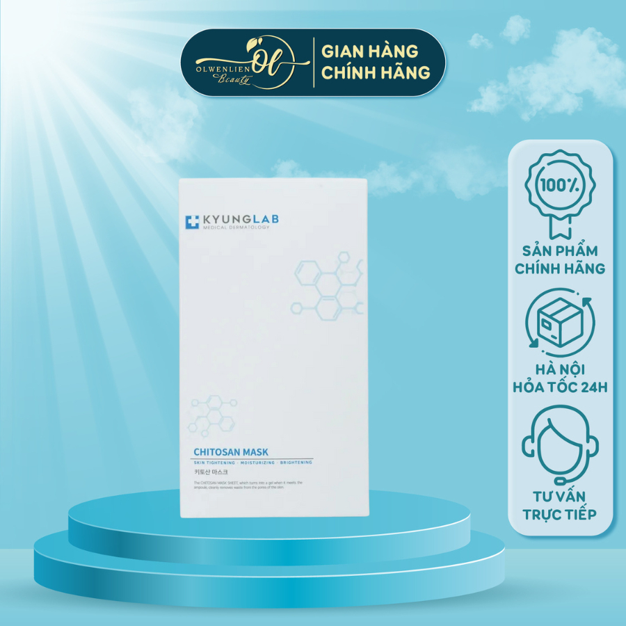 Kyunglab Chitosan Mask Whitening Moisturizing Mask | Shopee Philippines
