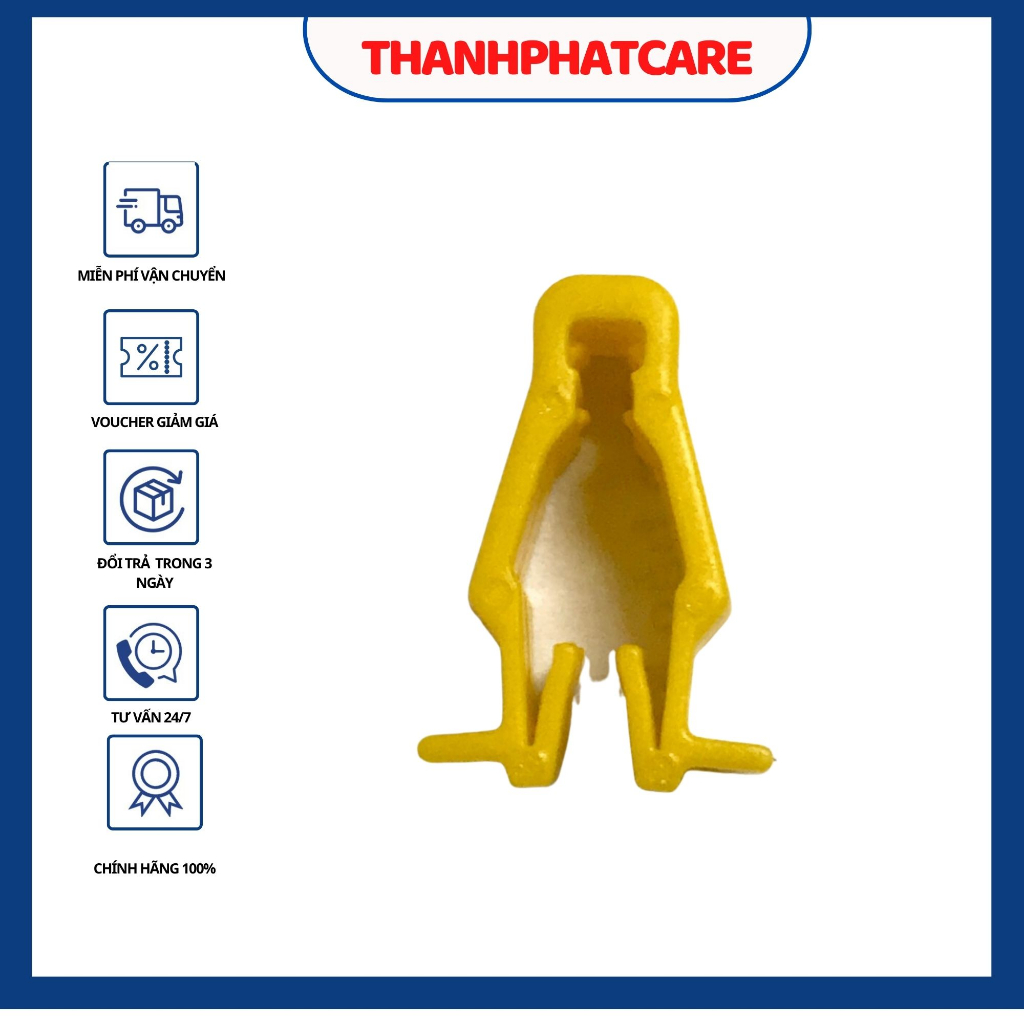 [ Price FOR 1 LATCH ] Yellow plastic clip to mount the fairing, for all ...