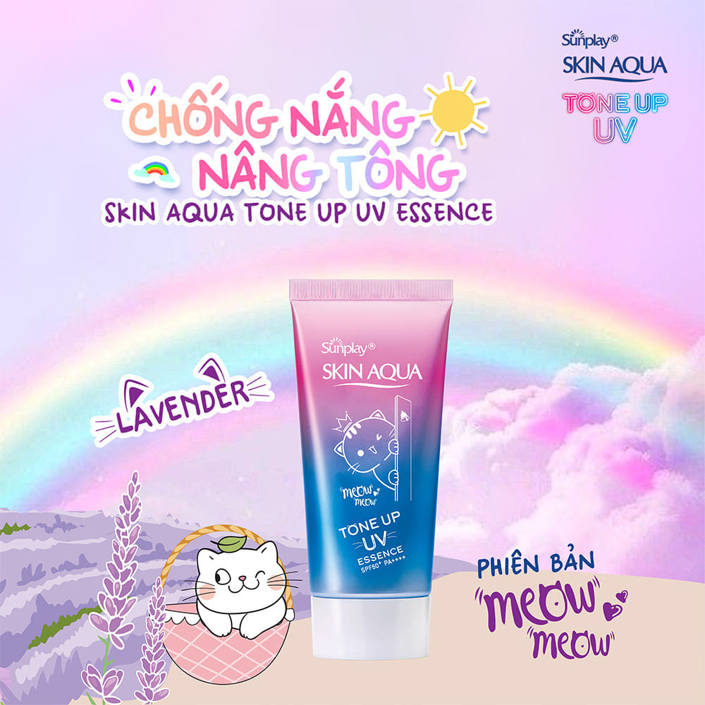 Skin Aqua Tone Up UV Sunscreen SPF 50 + Japanese Domestic Product 80g ...
