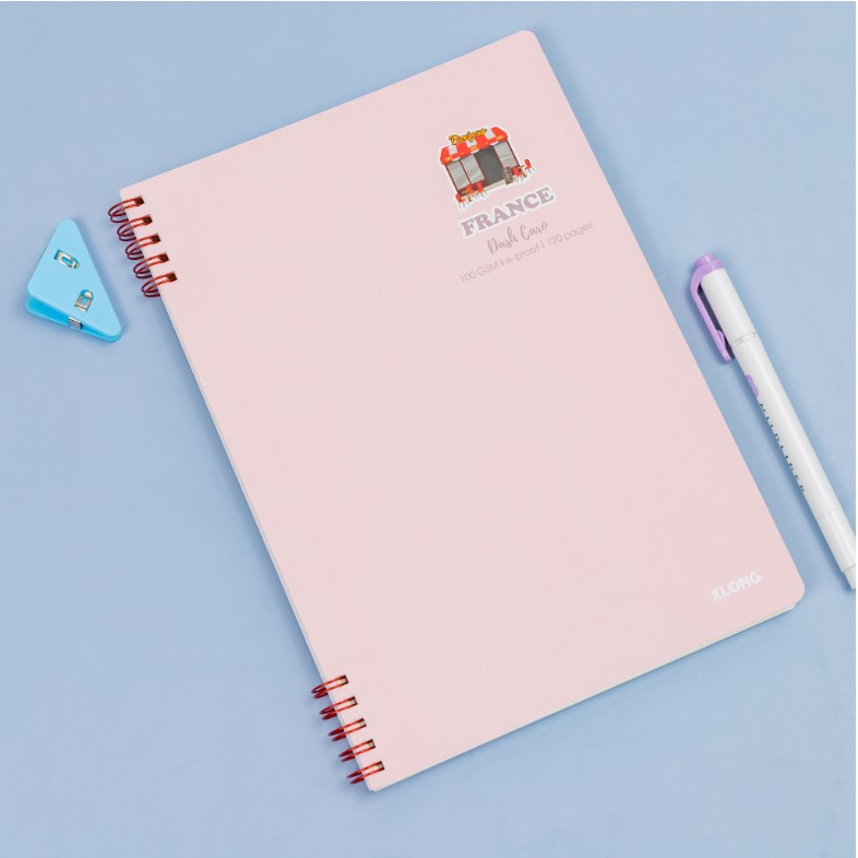 XO Book klong B5 Dash Caro 120 Pages 100gsm Double Spring 02 Heads, Box ...