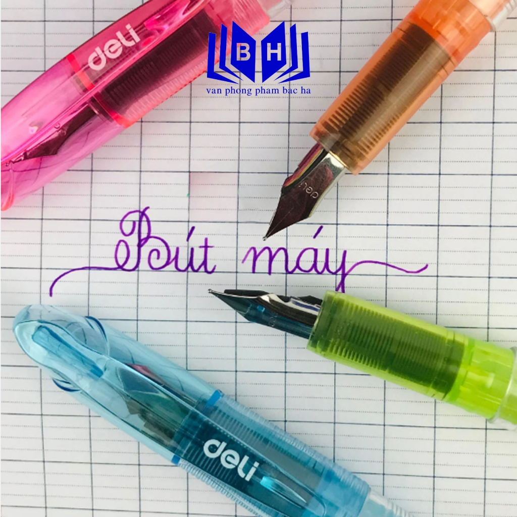 Deli PLATINUM Fountain Pen / Beautiful Handwriting Pen CQ881 - EF Nib ...