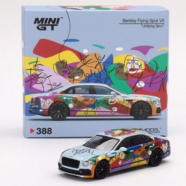 Mini GT Bentley Flying Spur V8 "Unifying Spur" Limited Edition ...