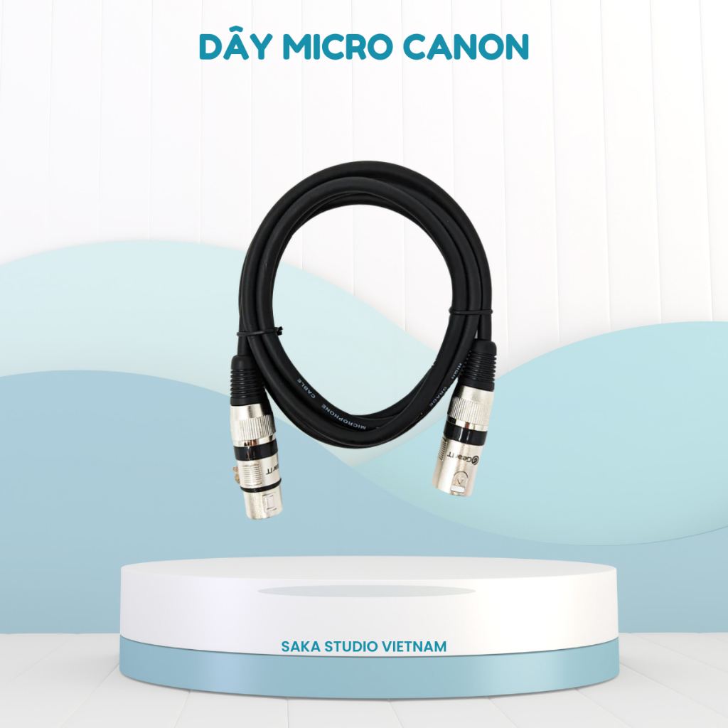 High-end Canon Microphone Cord (1.8M Long) | Shopee Philippines