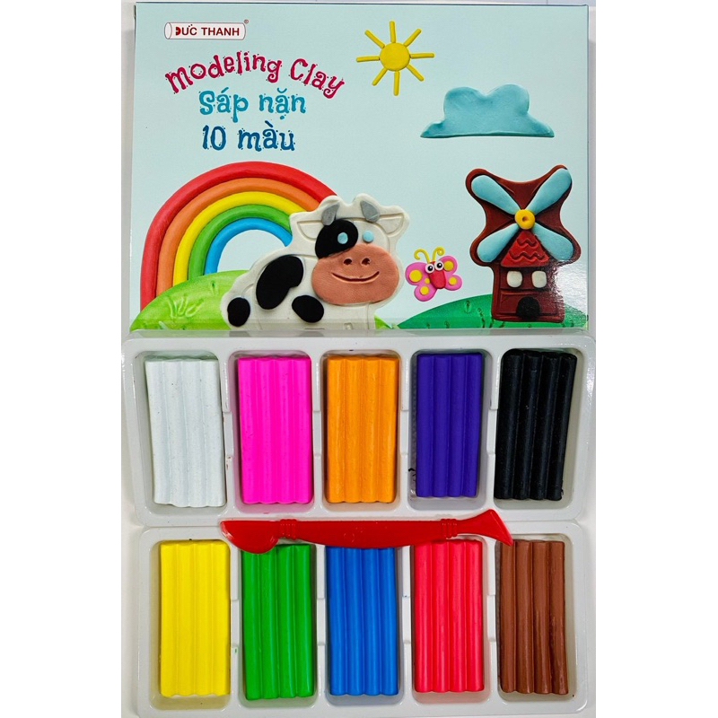 Duc THANH clay, modeling clay 5 colors, 10 colors | Shopee Philippines