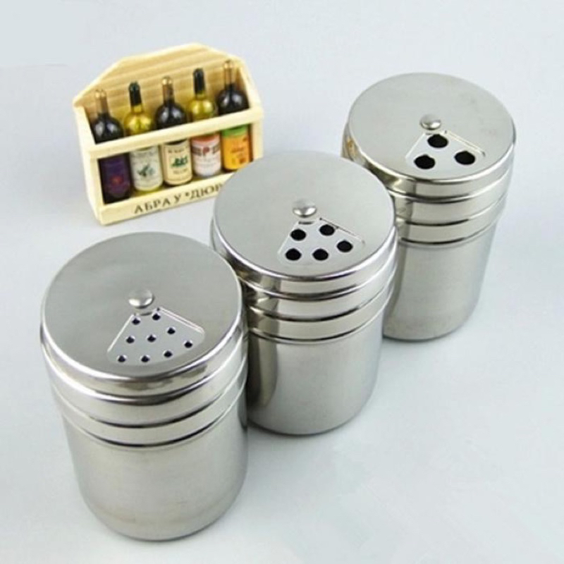 Bathroom Jars With Pepper INOX 304 Stainless Steel | Shopee Philippines