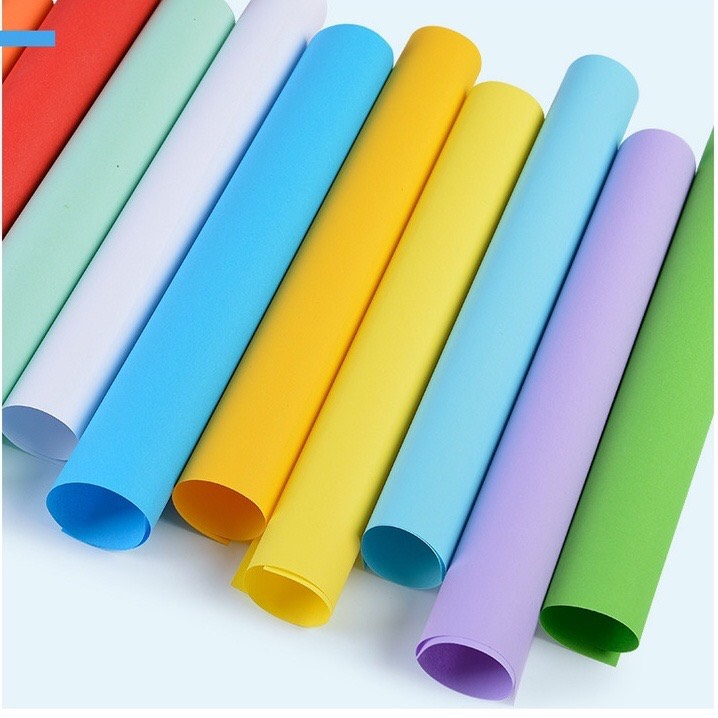 [200] Pgrand assorted colored paper - DL 80gsm (not hardcover) | Shopee ...