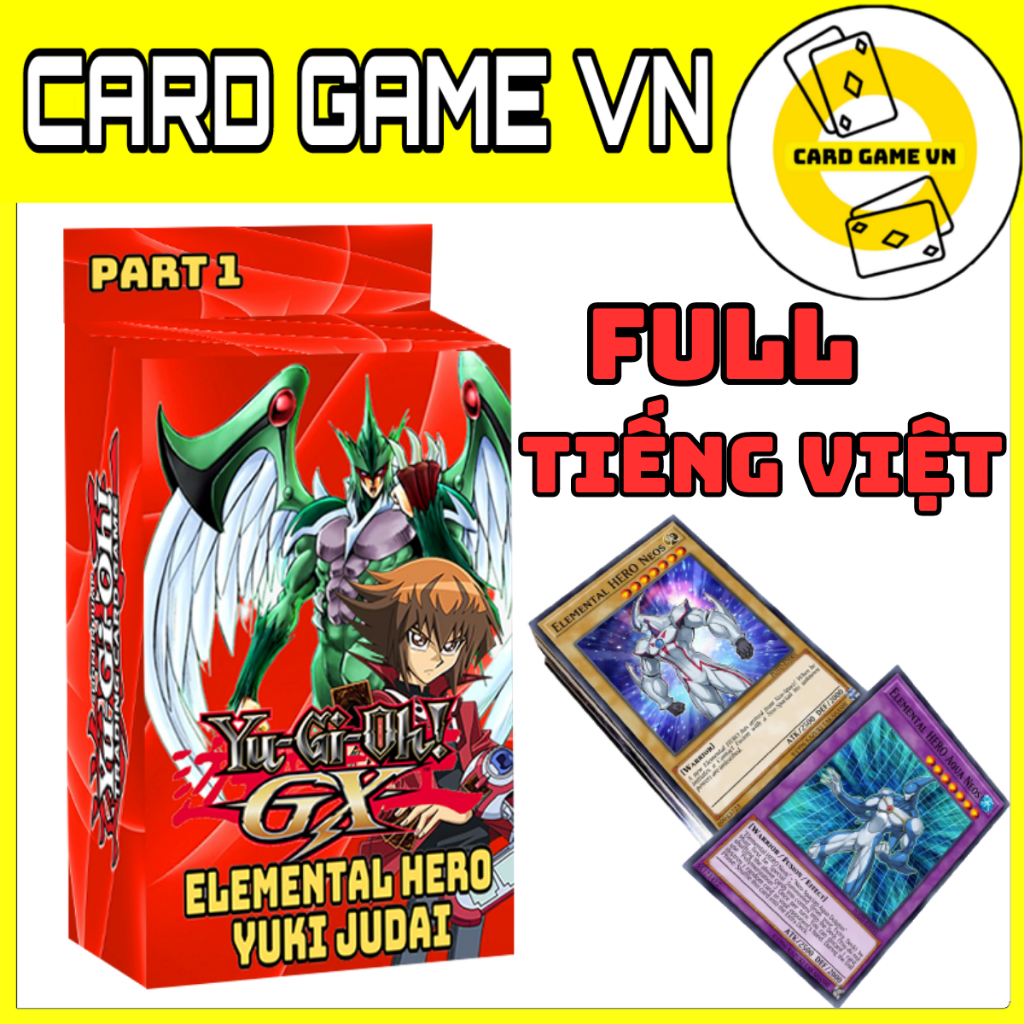 [PRINT Article] YuGiOh Cards Vietnamese/English - Card Box - Set of 63 ...