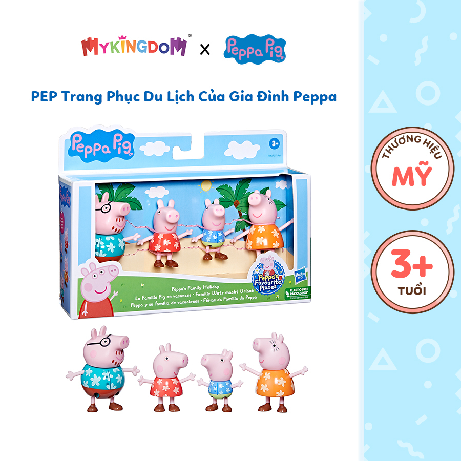 Peppa Family Travel Outfit Toy HASBRO PEPPA PIC F8082fol2171 | Shopee ...