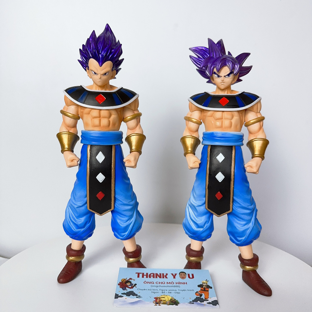 Vegeta and Goku Ultra Ego State Model 28cm Ongchumohinh MH502 | Shopee ...
