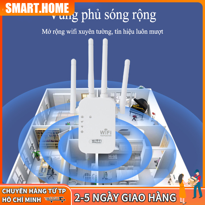 Super powerful Twifi 4 mustache Wifi extender Increases Wifi signal speed with super smooth ...