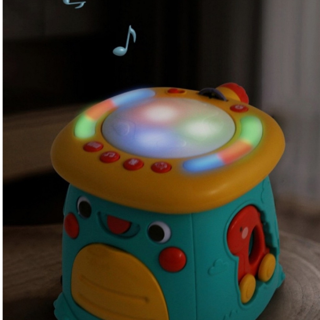 Montessori Toy Set Drop Block Lights With Music Lights - Clear Pictures ...
