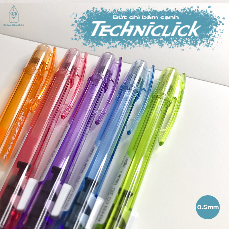 Pentel Techniclick edge stapler pencil in 0.5mm nib size | Shopee ...