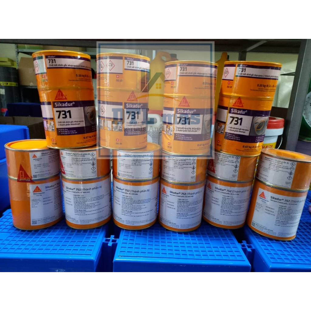 Sikadur 752 - Epoxy glue for bonding and waterproofing. Cylinder or ...