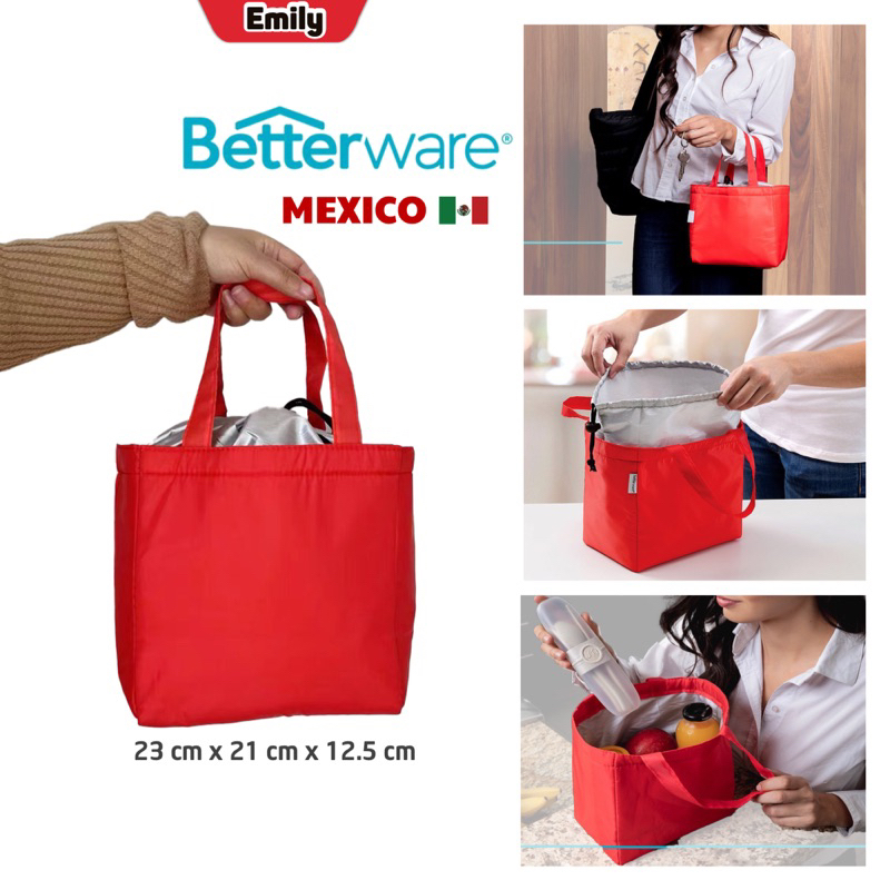Betterware Mexico thermal lunch box bag exported | Shopee Philippines