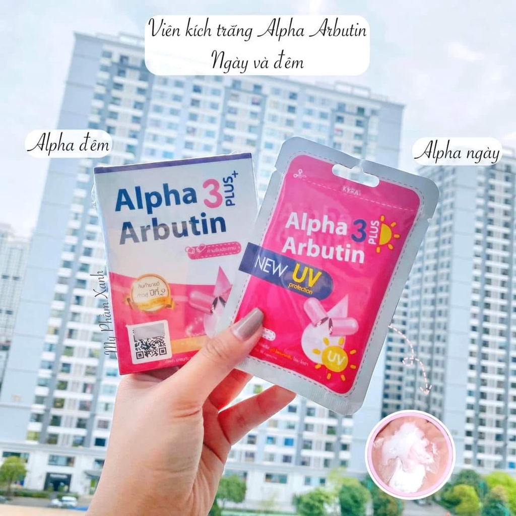Blister Of 10 White Alpha Arbutin 3 Plus Stimulants Day / Night To Help ...