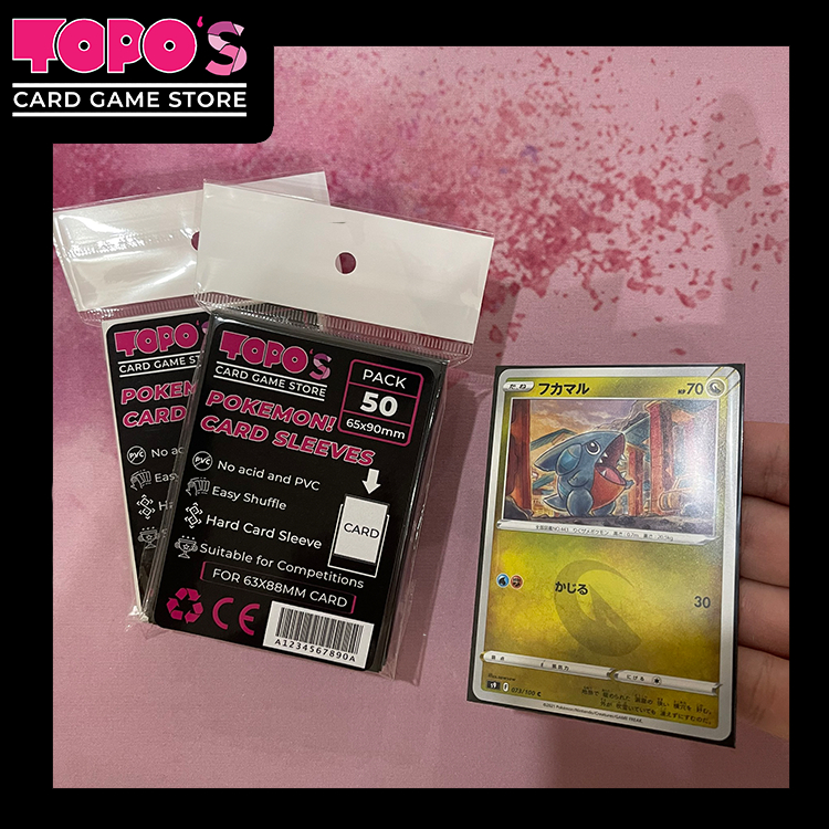 [Sleeve] Pack of 50 genuine TOPO'S 65x90mm matte card covers for ...