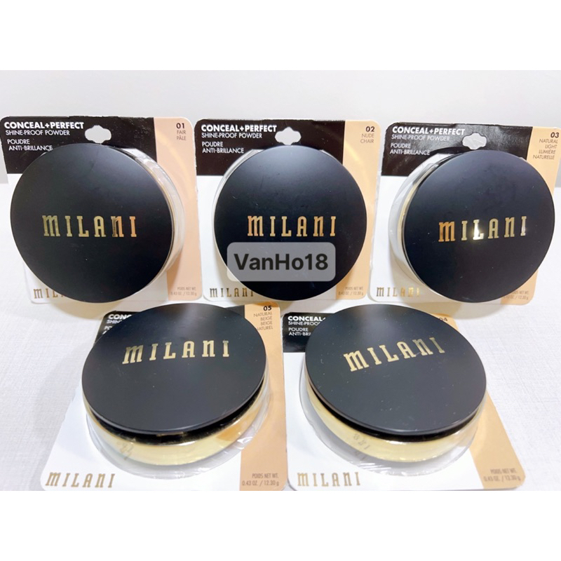 Usa-usa-alkaline Powder, MILANI Conceal + Perfect Shine-Proof Powder 12 ...