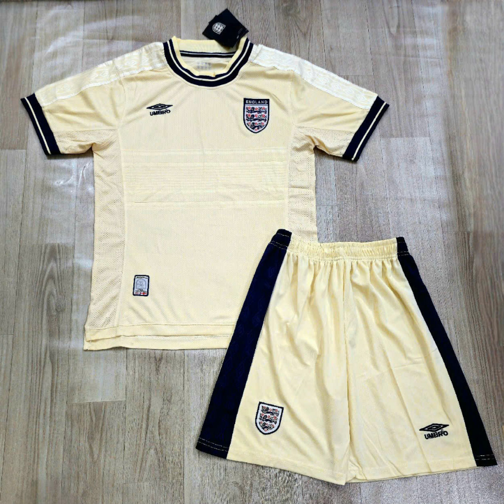 England football kit with england logo 2000 umbro full color beige ...