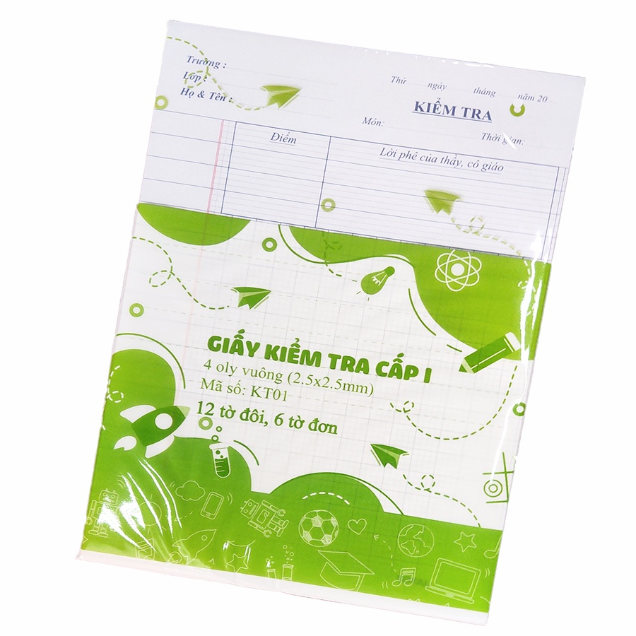 Level 1 test paper (12 double sheets, 6 single sheets) | Shopee Philippines