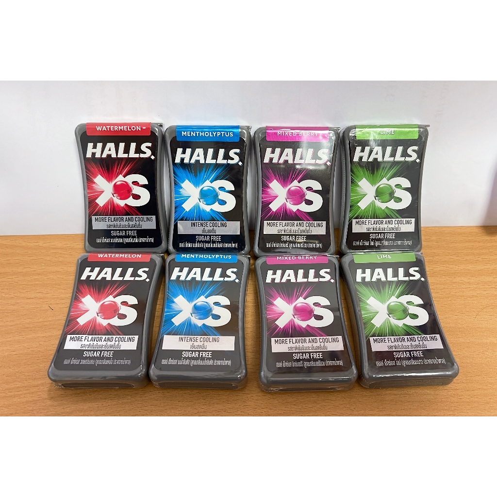 (4 Flavors) HALLS XS Mint Lollipops 12.6gr Box (Sugarfree) | Shopee ...