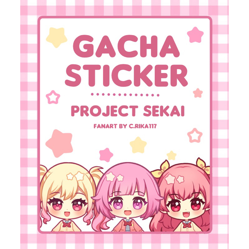 PROJECT SEKAI - Random decorative stickers (including 60 designs ...