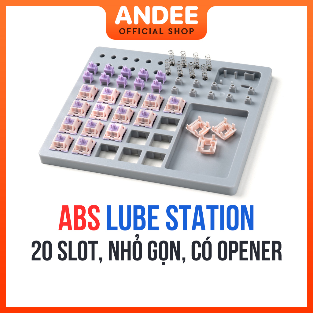 Lube Station 20 slot ABS plastic lubricating support frame with built ...