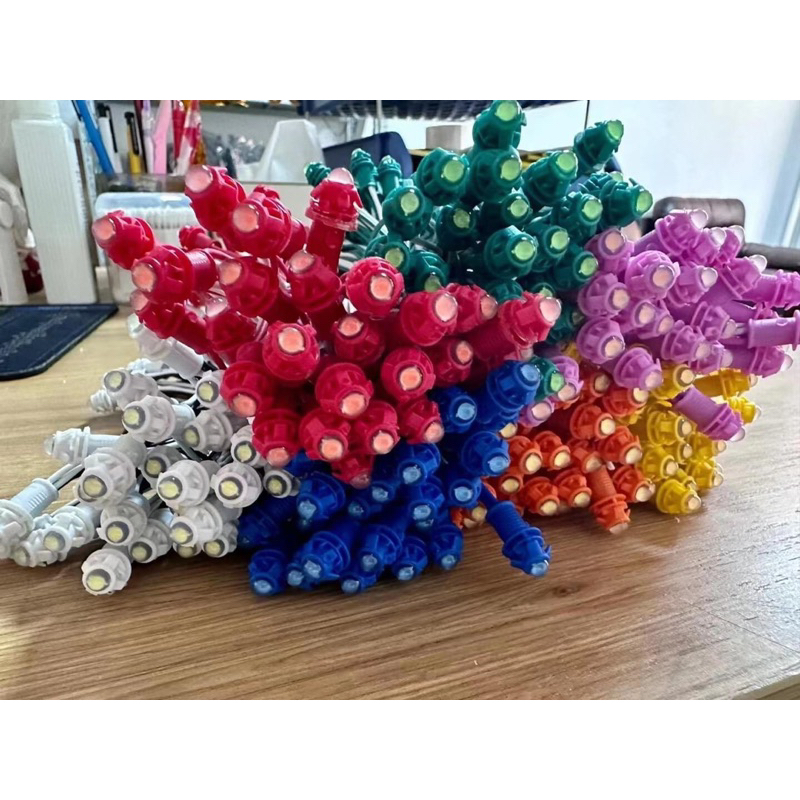 Cast Led F5 12V ELECTRICITY IN ALL COLORS TO DECORATE TREES (1 Bundle ...