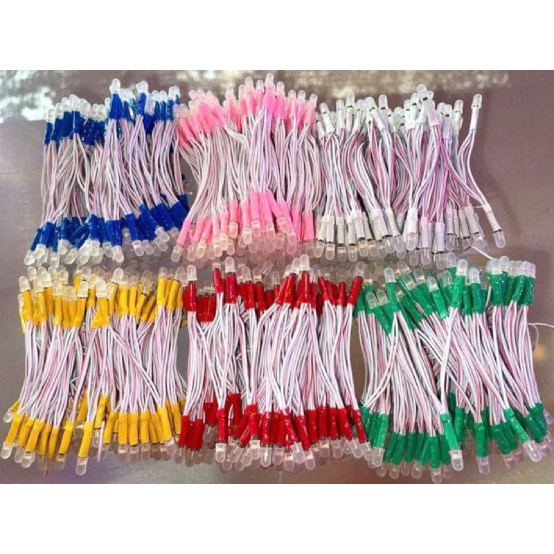 Led Fly Wire 5MM Voltage 12V/5V - String of 100 Bulbs | Shopee Philippines