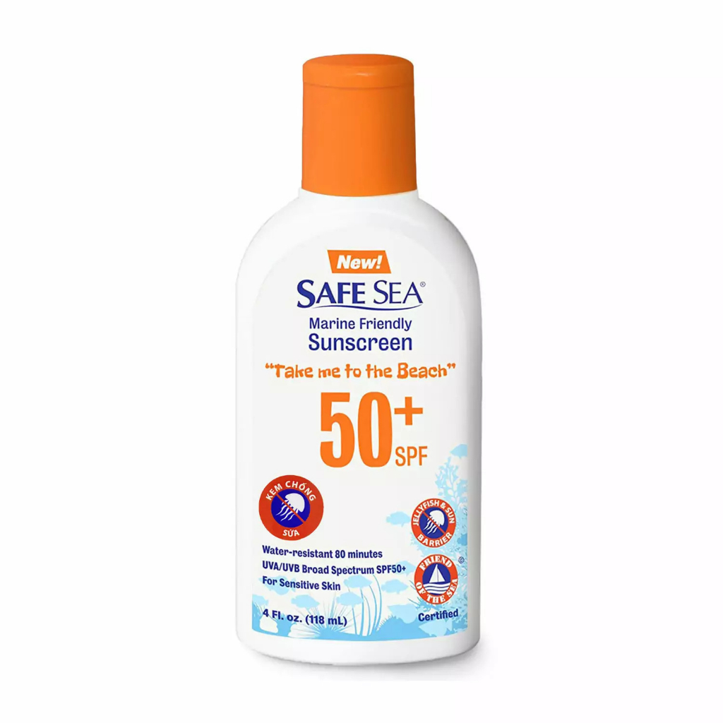 Sunscreen & jellyfish protection Safe Sea SPF 50+ Sunscreen (120ml ...