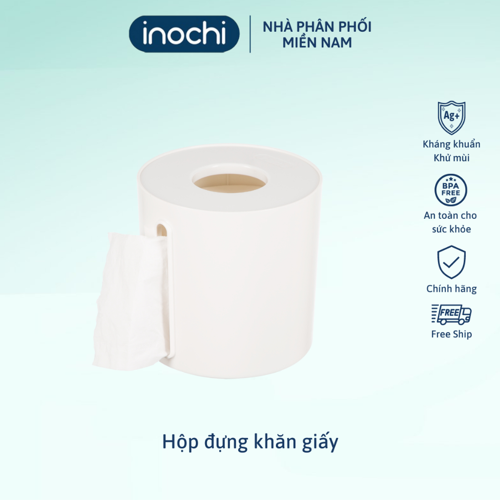 Inochi tissue box. Lightweight design, easy to use, non-staining ...