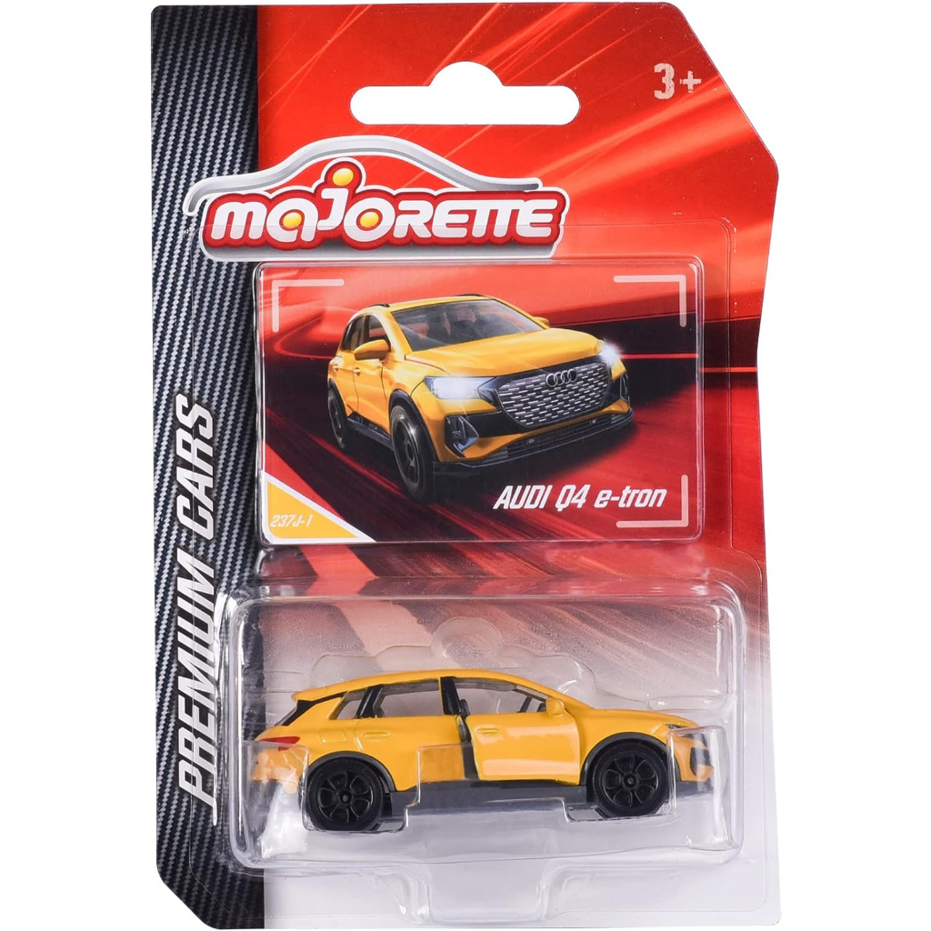 1/64 Majorette Majorette AUDI Q4 e-tron YELLOW model car (new) | Shopee ...