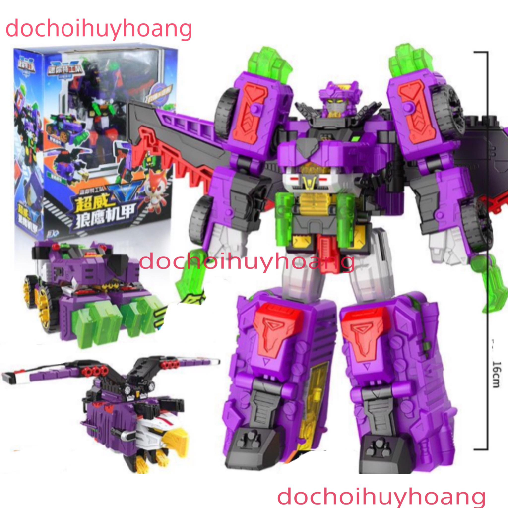 Super Robot Toy Guardian God of the Green Forest Flying Eagle Lycan V ...